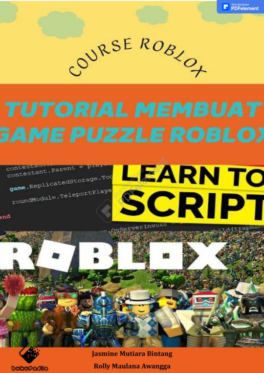 Tutorial Membuat Game Puzzle Roblox - Bukupedia