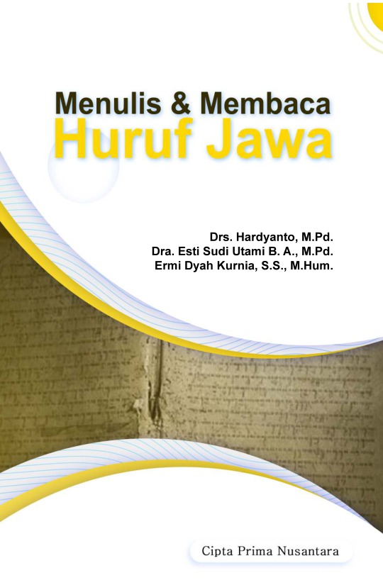 Menulis dan membaca huruf Jawa - Cipta Prima Nusantara