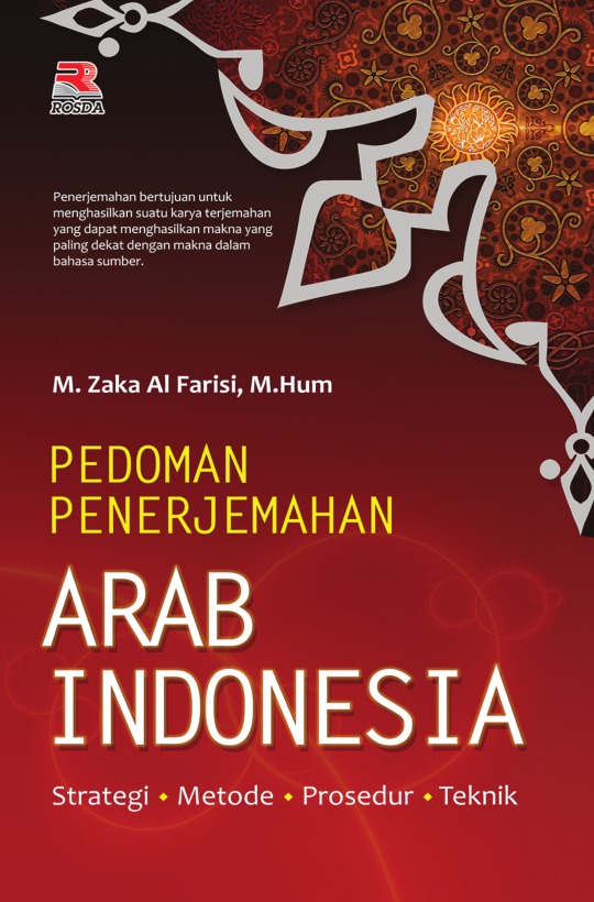 Pedoman Penerjemahan Bahasa Arab dan Indonesia - Rosda
