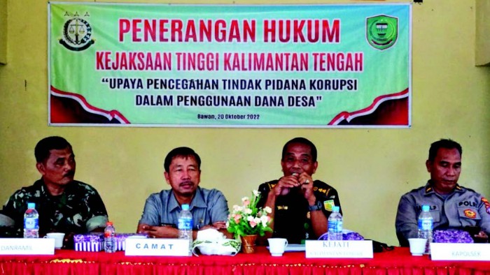 Cegah Tipikor Penggunaan Dana Desa, Edisi 24 Oktober 2022 - Kalteng Pos