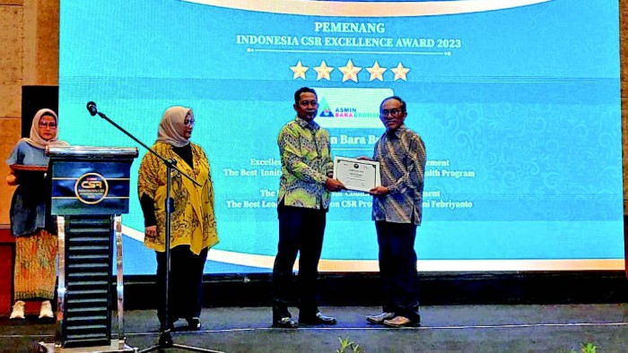 PT Asmin Bara Bronang Meraih Empat Penghargaan Indonesia Excellence CSR ...