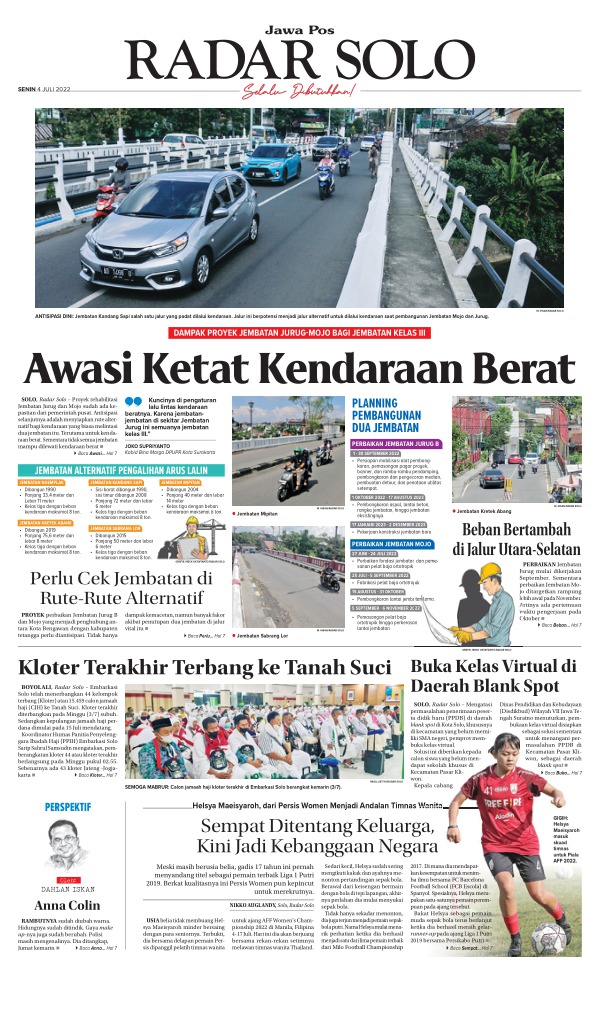 Koran Radar Solo - Edisi 4 Juli 2022