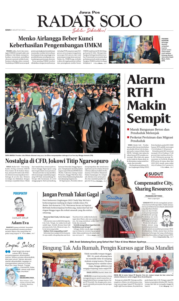 Koran Radar Solo - Edisi 8 Agustus 2022