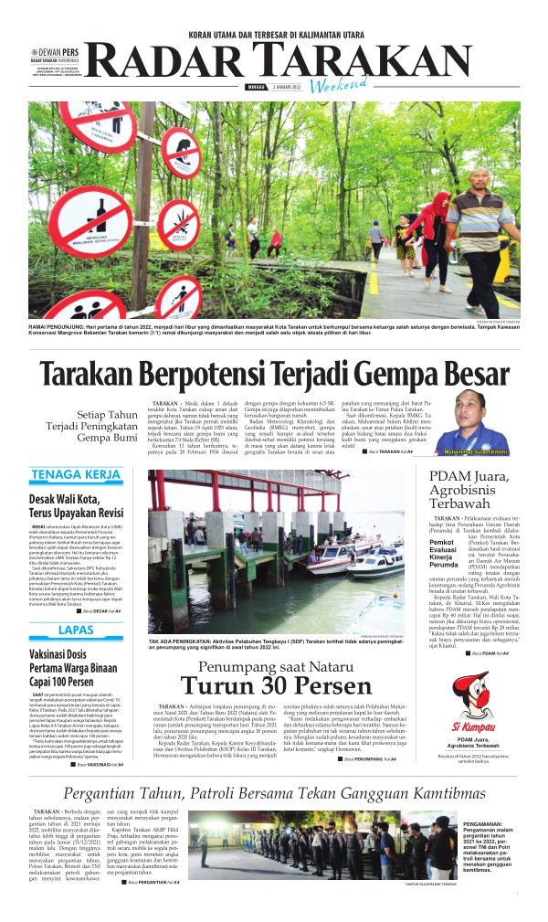 Koran Radar Tarakan - Edisi 2 Januari 2022