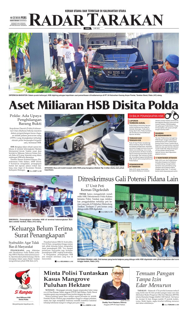 Koran Radar Tarakan - Edisi 5 Mei 2022