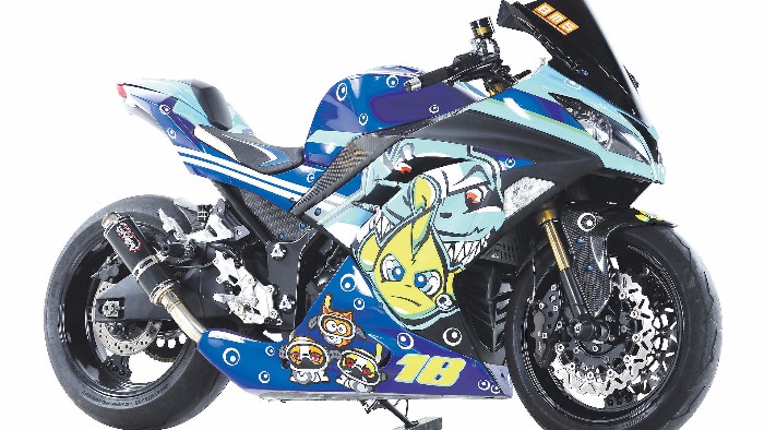 Modifikasi Motor Ninja 250 Hitam