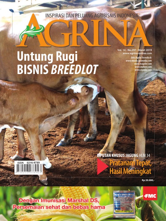 Majalah Agrina Edisi 297, 13 Maret 2019
