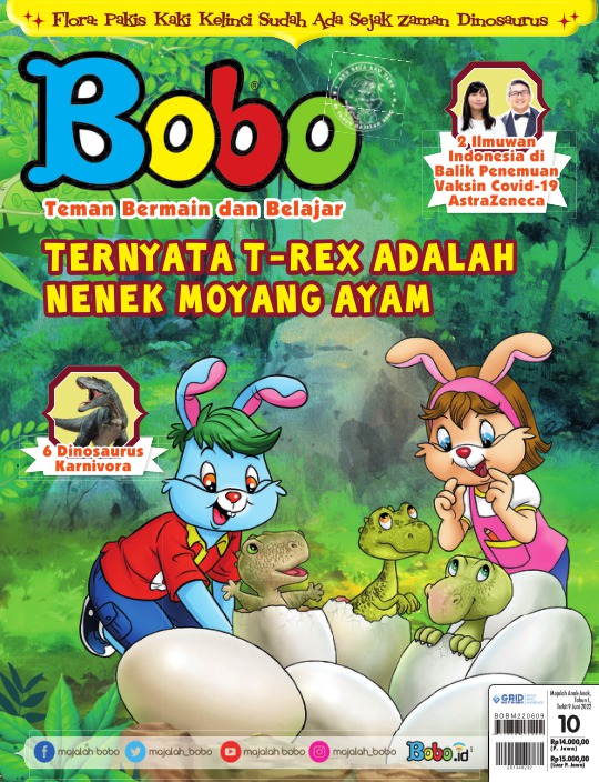 Majalah Bobo Edisi 10/L, 11 Juni 2022