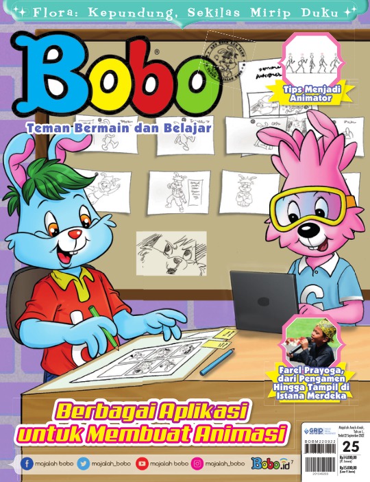 Majalah Bobo Edisi 25, 22 September 2022