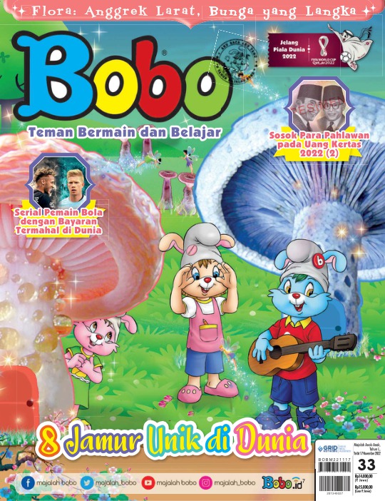 Majalah Bobo Edisi 33, 17 November 2022