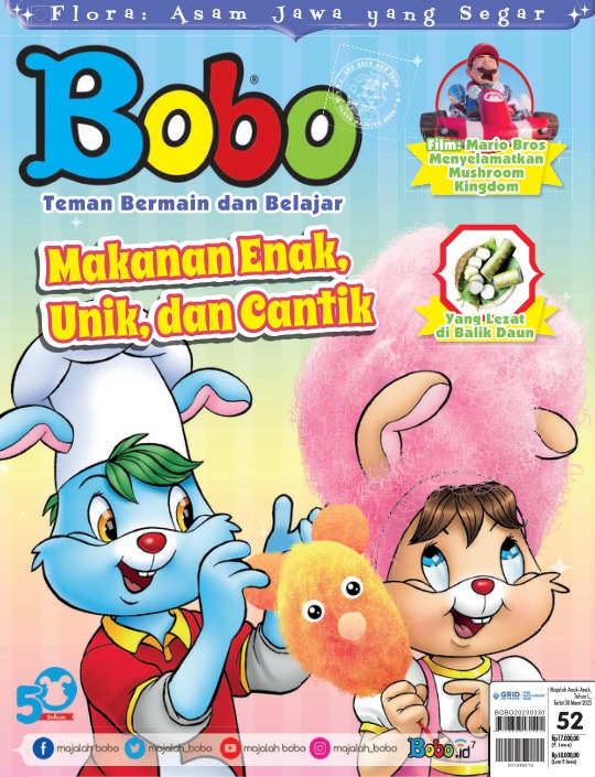 Majalah Bobo Edisi 52, 30 Maret 2023