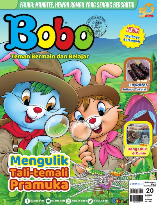 Majalah Bobo Edisi 20, 17 Agustus 2023