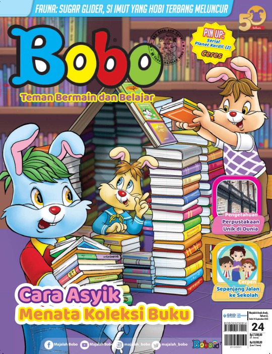 Majalah Bobo Edisi 24, 14 September 2023
