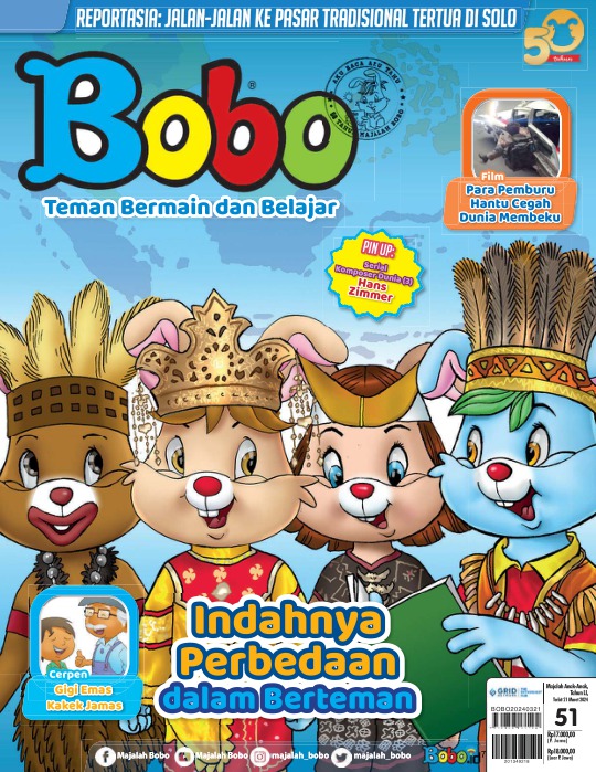 Majalah Bobo Edisi 51, 21 Maret 2024