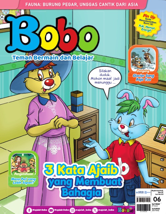 Majalah Bobo Edisi 6, 9 Mei 2024