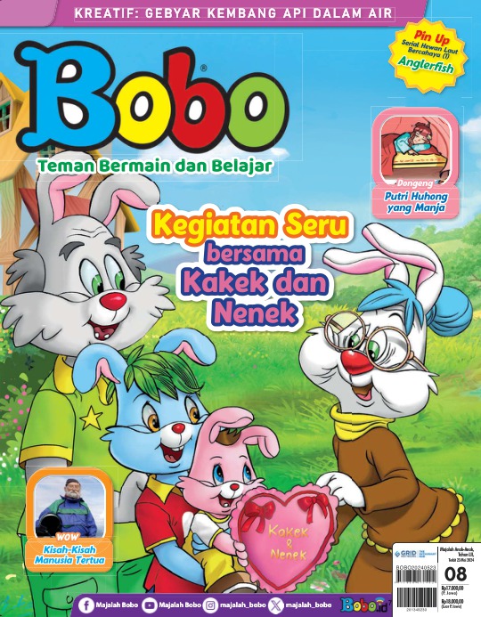 Majalah Bobo Edisi 8, 23 Mei 2024