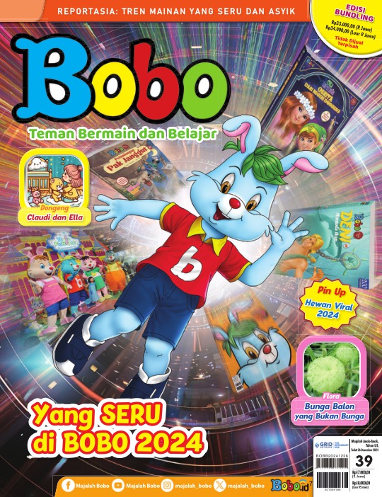 Majalah Bobo Edisi 39, 26 Desember 2024