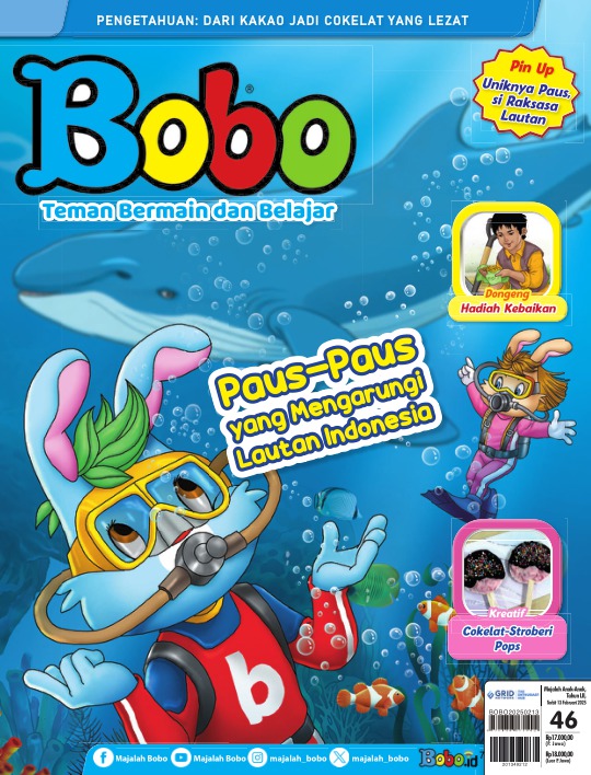 Majalah Bobo Edisi 46, 13 Februari 2025