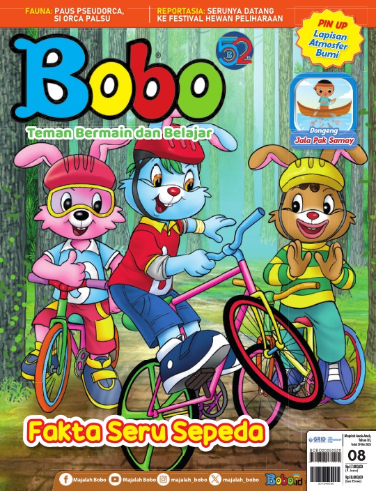 Majalah Bobo Edisi 08, 29 Mei 2025