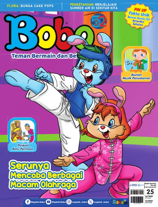 Majalah Bobo Edisi 25, 25 September 2025