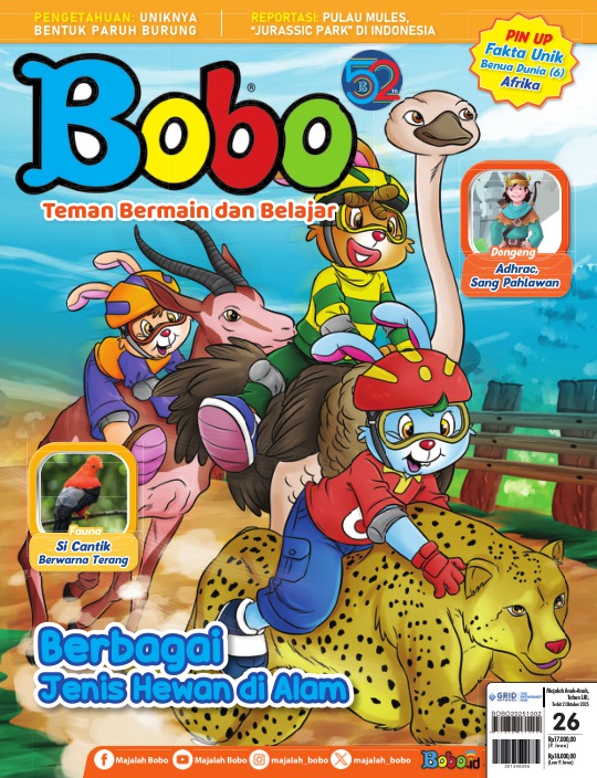 Majalah Bobo Edisi 26, 2 Oktober 2025