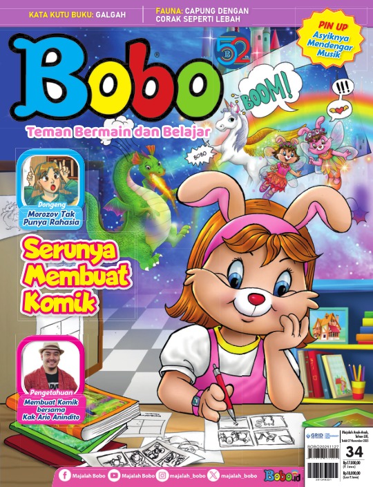 Majalah Bobo Edisi 34, 27 November 2025