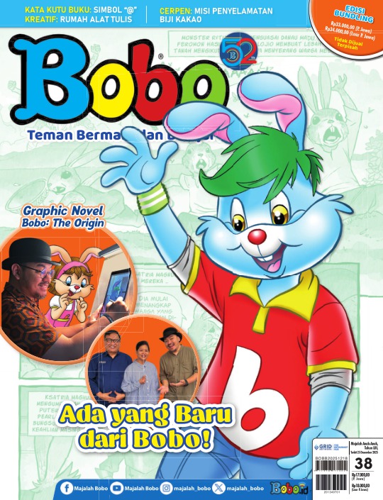 Majalah Bobo Edisi 38, 18 Desember 2025