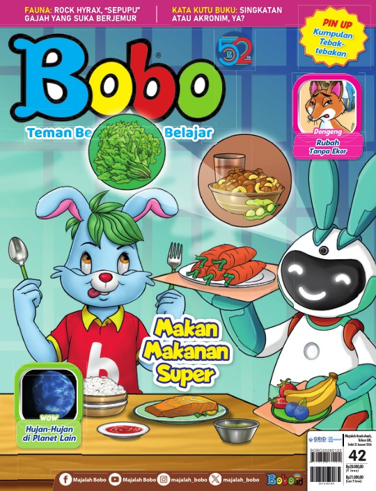 Majalah Bobo Edisi 42, 22 Januari 2026