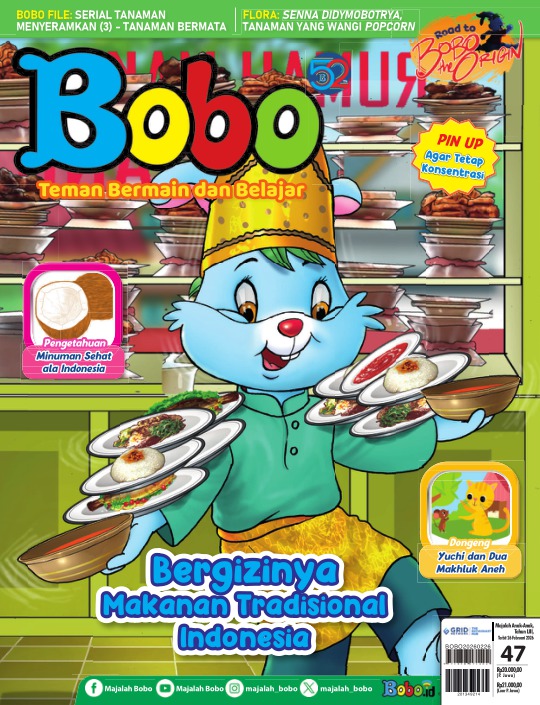 Majalah Bobo Edisi 47, 26 Februari 2026