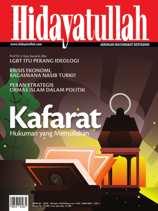 Majalah Hidayatullah Edisi 06/XXX, 1 Oktober 2018