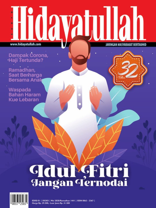 Majalah Hidayatullah Edisi 01/XXXII, 1 Mei 2020
