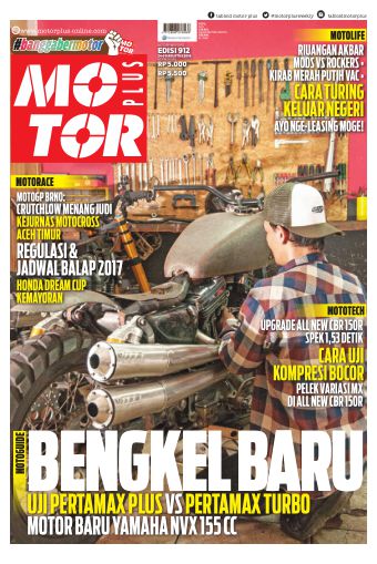 Tabloid Motor Plus Edisi 912, 24 Agustus 2016
