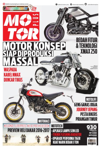 Tabloid Motor Plus Edisi 930, 28 Desember 2016