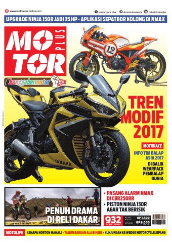 Tabloid Motor Plus Edisi 932, 11 Januari 2017