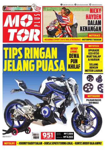 Tabloid Motor Plus Edisi 951, 24 Mei 2017