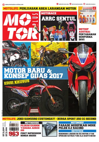 Tabloid Motor Plus Edisi 963, 16 Agustus 2017