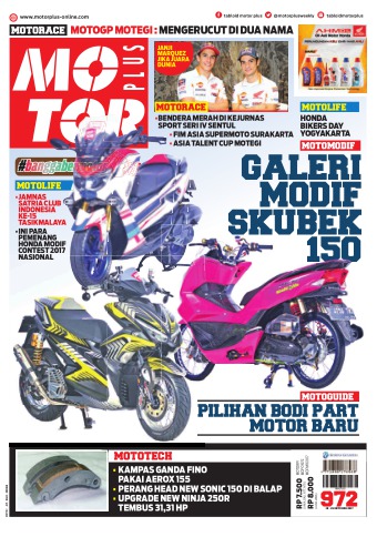 Tabloid Motor Plus Edisi 972, 19 Oktober 2017