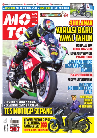 Tabloid Motor Plus Edisi 987, 1 Februari 2018