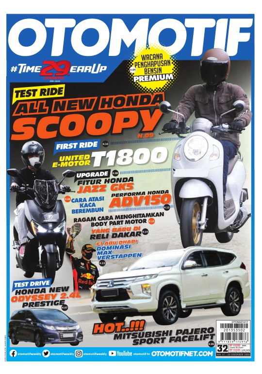 Tabloid OTOMOTIF Edisi 32-XXX, 17 Desember 2020