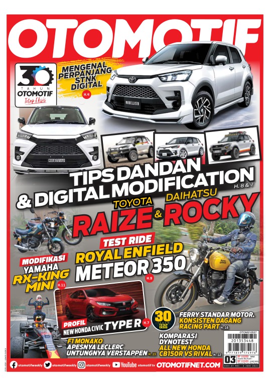 Tabloid OTOMOTIF Edisi 03-XXXI, 27 Mei 2021
