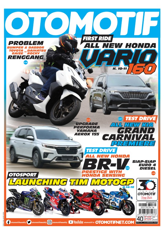 Tabloid OTOMOTIF Edisi 40-XXXI, 10 Februari 2022