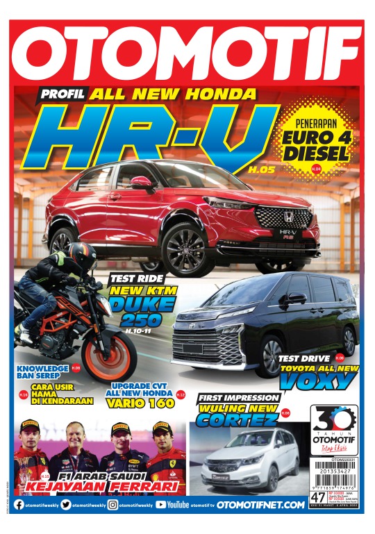 Tabloid OTOMOTIF Edisi 47-XXXI, 31 Maret 2022