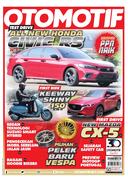 Tabloid OTOMOTIF Edisi 50-XXXI, 21 April 2022