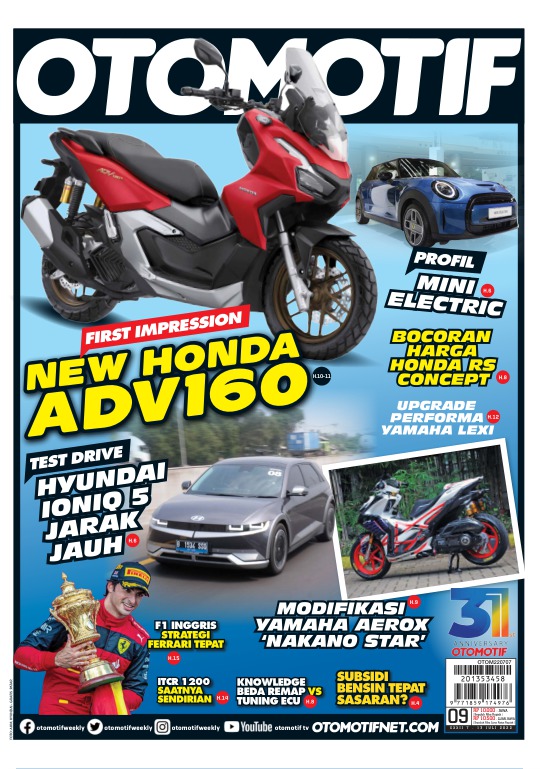Tabloid OTOMOTIF Edisi 09-XXXII, 7 Juli 2022
