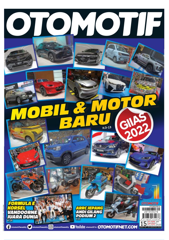 Tabloid OTOMOTIF Edisi 15-XXXII, 18 Agustus 2022