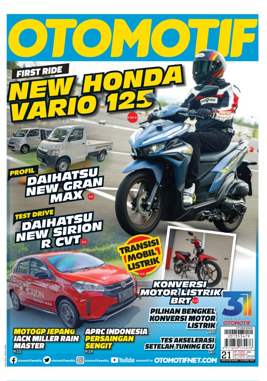 Tabloid OTOMOTIF Edisi 21-XXXII, 29 September 2022
