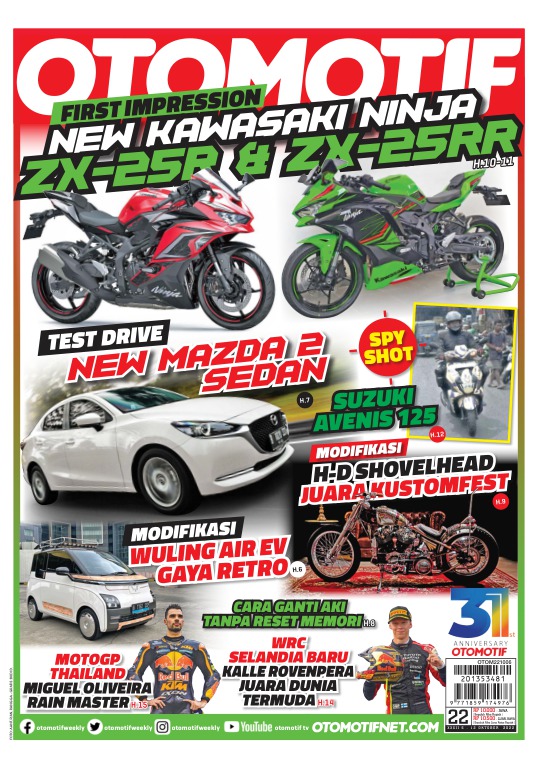 Tabloid OTOMOTIF Edisi 22-XXXII, 6 Oktober 2022