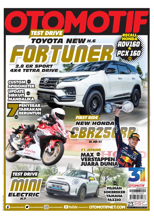 Tabloid OTOMOTIF Edisi 23-XXXII, 13 Oktober 2022
