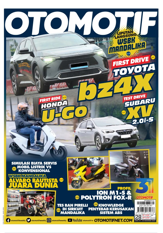 Tabloid OTOMOTIF Edisi 28-XXXII, 17 November 2022