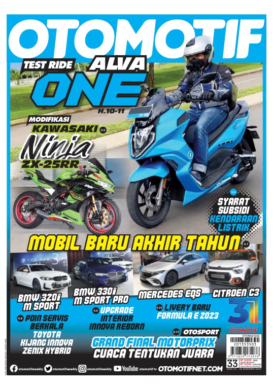 Tabloid OTOMOTIF Edisi 33-XXXII, 22 Desember 2022